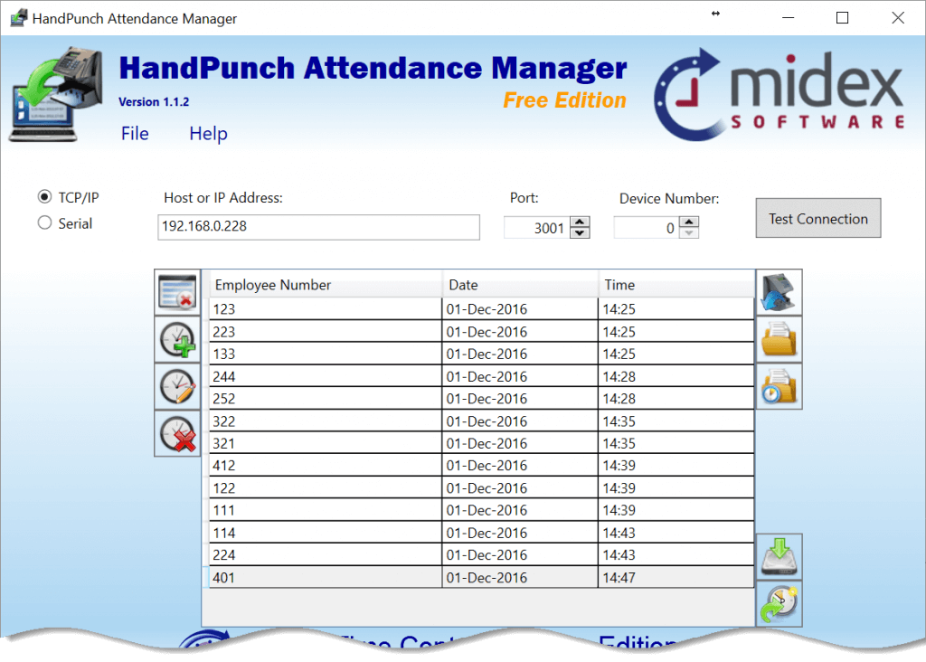 HandPunch Attendance Manager | Free HandPunch Software